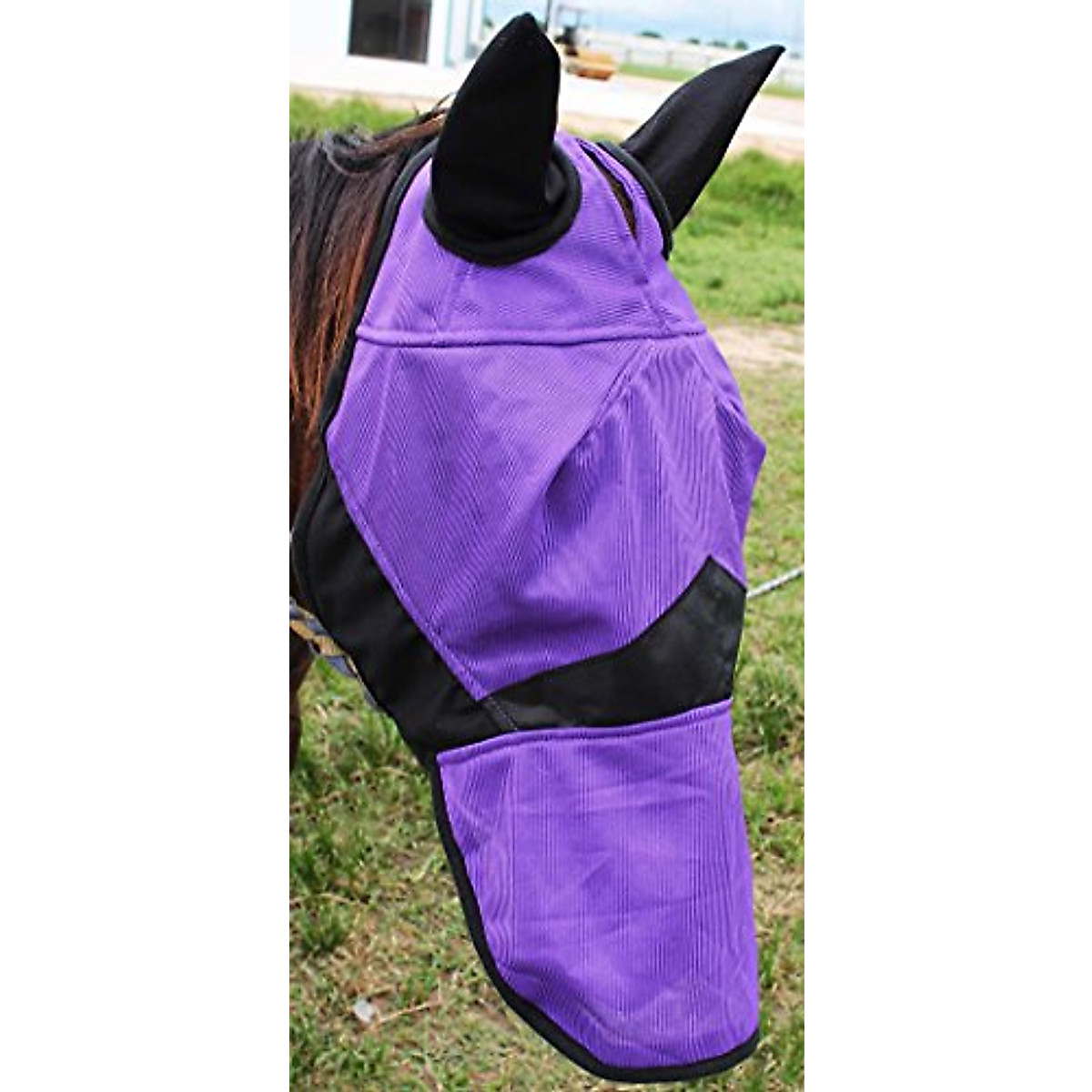 Equine Horse Light Weight FlyMask Nose Summer Spring Airflow Mesh 73250
