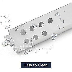 Hongso Grill Repair Kit Replacement for Charbroil 463349917 463347519 463347518 463347017 463342118 463335517 463332718 Models, Grill Grates Heat Plates Burner Tubes Included