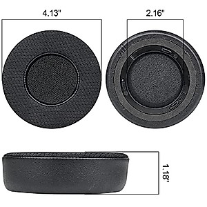 Virtuoso RGB XT Earpads,Cooling Gel Thicker Replacement Earpads Compatible with Corsair Virtuoso RGB Wireless, Corsair Virtuoso RGB Wireless XT, and Corsair Virtuoso Wireless SE Headphone (Black)