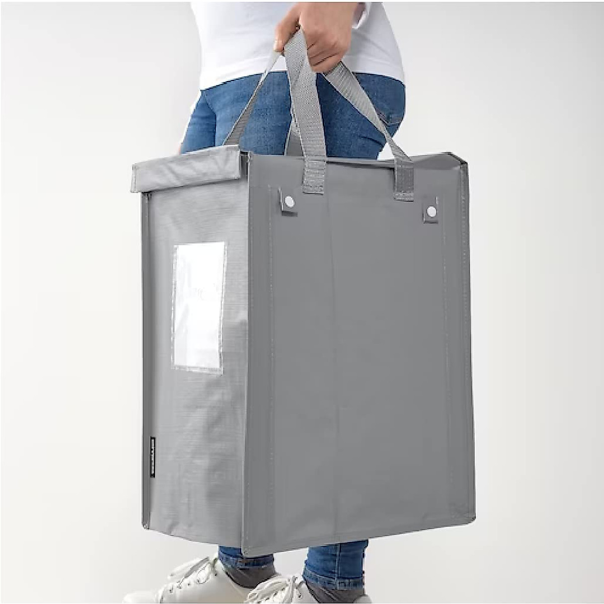 I-K-E-A DIMPA Recycling Bag White/Dark Gray/Light Gray 8 5/8x13 3/4x17 3/4 /9 Gallon (Pack of 3)