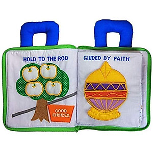 My Book of Mormon Quiet Book - LDS Faith Scripture Church of Jesus Christ Sacrament, Primary, Home Evening Activity Cloth Busy Book by My Growing Season