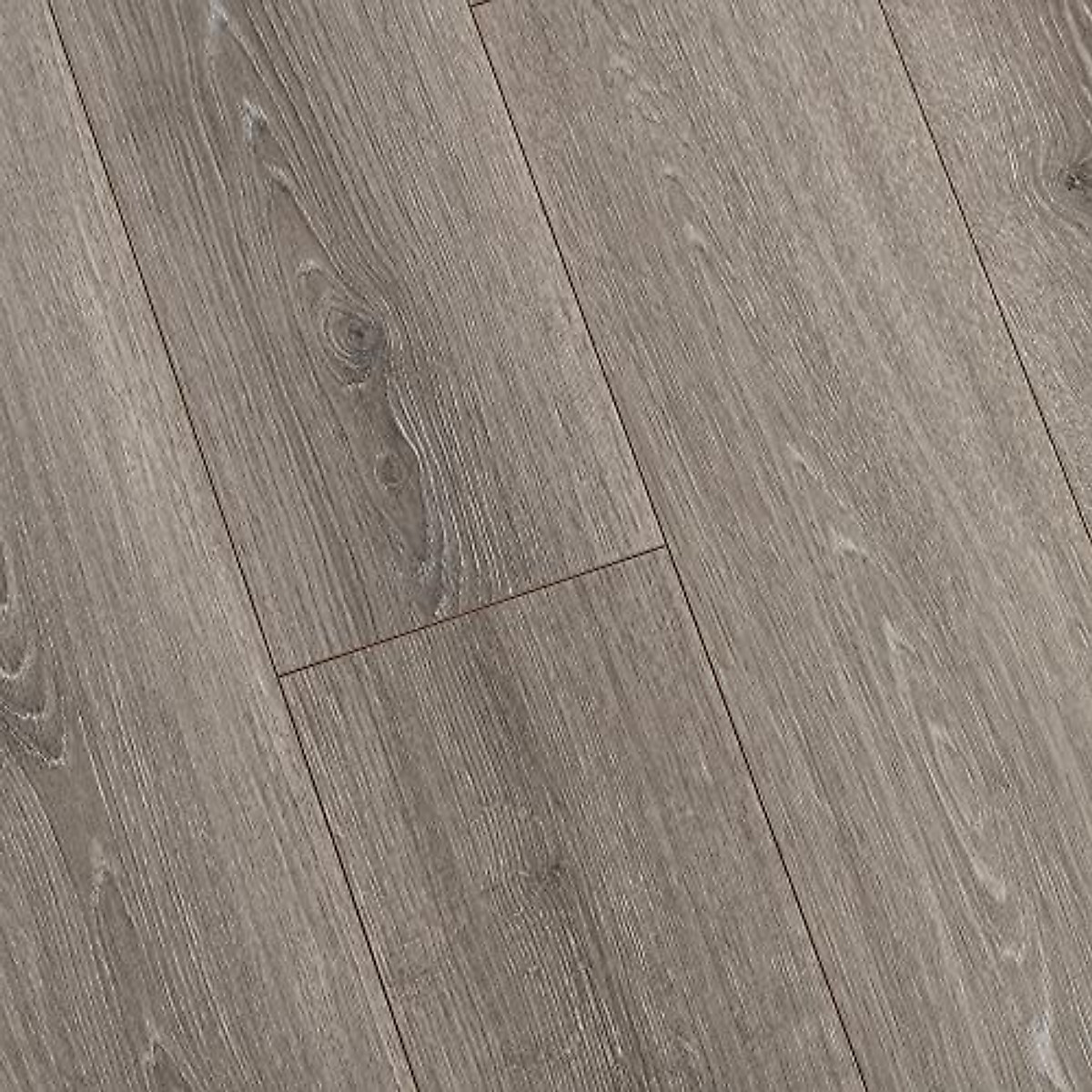 Mohawk Advance Waterproof Laminate Flooring, Seashore Oak Look, 12 mm T x 7.5 in. Wide x 47.25 in. Length, EIR Texture, Matte, (9 Planks), (22.09 sqft/case)