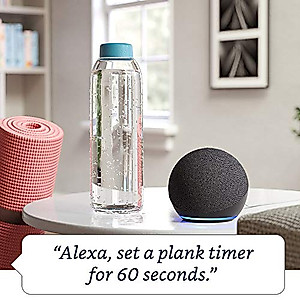 Echo Dot (4th Gen, 2020 release) | Smart speaker with Alexa | Charcoal