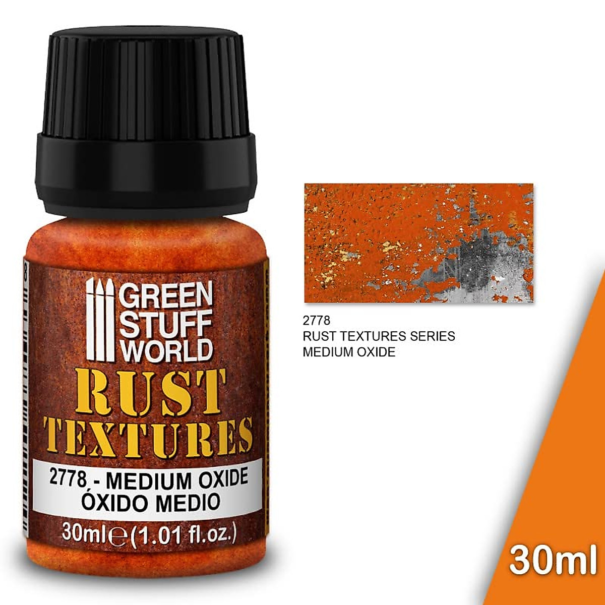Green Stuff World Rust Textures for Modeling Miniatures - Medium Oxide 2778