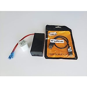 Fireplace Remote Control WiFi Smart Switch ON/Off to Voice Activated Fireplace - 2 Wire Quick Connect for Easy installation for Millivolt Gas Valve, Electronic Spark Ignitions. 2.4Ghz pairing ONLY