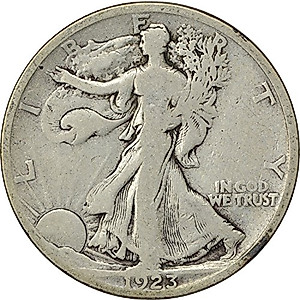 1923-S Walking Liberty Half Dollar, VG, Uncertified