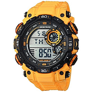 Armitron Sport Men'S 40/8397Ylw Digital Chronograph Strap Watch
