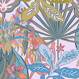 Vera Bradley Women's Cotton Wide Lanyard, Rain Forest Canopy - Recycled Cotton, One Size