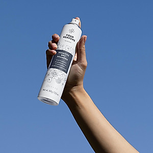 No nothing Dry Shampoo for Women - Waterless Unscented Dry Shampoo for Dark, Blonde, Oily Hair. Hypoallergenic, Fragrance free for Sensitive Scalps 5.3oz