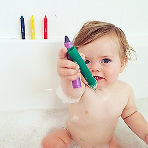 Nuby 5-Pack Easy Clean Bath Time Crayons