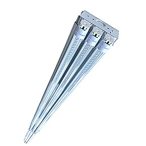 The Bolt 8' – 6 Lamp LED Shop Strip Light Fixture