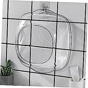 FOYTOKI Wash Basin Plastic Fruit Portable Bath Tub Plastic Tubs Clear Collapsible Wash Basin for Bottles Plastic Basin Plastic Clear Wash Basin Plastic Clear Washing Basin Sink