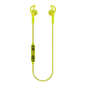Candywirez Hi-Fi Jelly Series Wireless Neon Yellow Earbuds, EBW-CLR-NYLL
