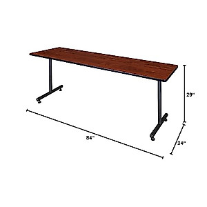 Regency Seating Kobe Training Table, 84" x 24", Cherry