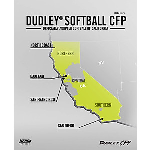 Dudley 12" CFP Leather Fastpitch Softball-12 Pack