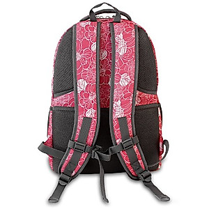 J World New York Carmen Laptop Backpack, Aloha, One Size