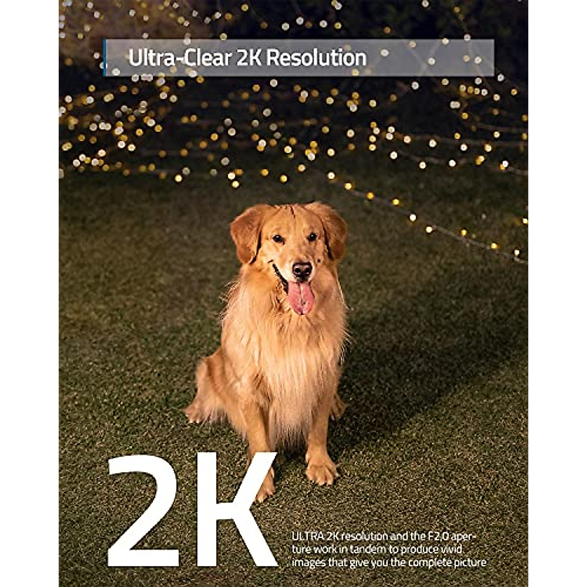 eufy Security Solo OutdoorCam C24, All-in-One Outdoor Security Camera with 2K Resolution, Spotlight, Color Night Vision, No Monthly Fees, Wired Camera, IP67 Weatherproof (Renewed)