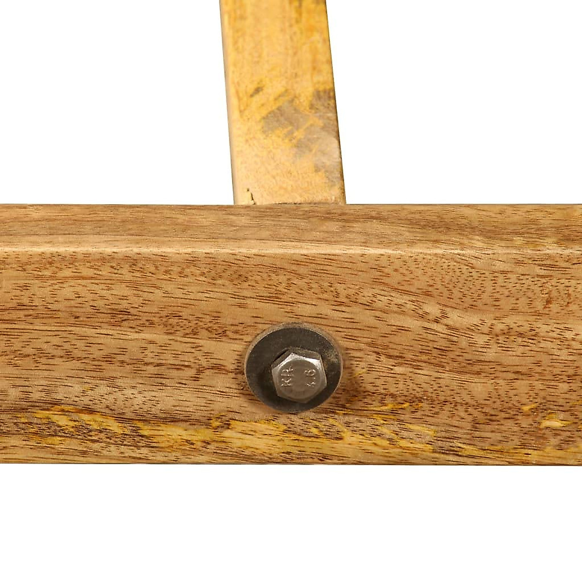 WHOPBXGAD Dining Table,Wooden Dining Table, Industrial Restaurant Counter for Living Room, Dining Room, Bistro Table,Solid Reclaimed Wood 70.9"