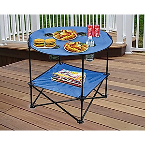Camping Table Camping F Table, One Size, Blue
