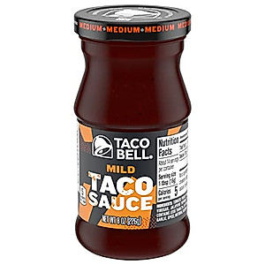 Taco Bell Mild Taco Sauce (8 oz Bottle)