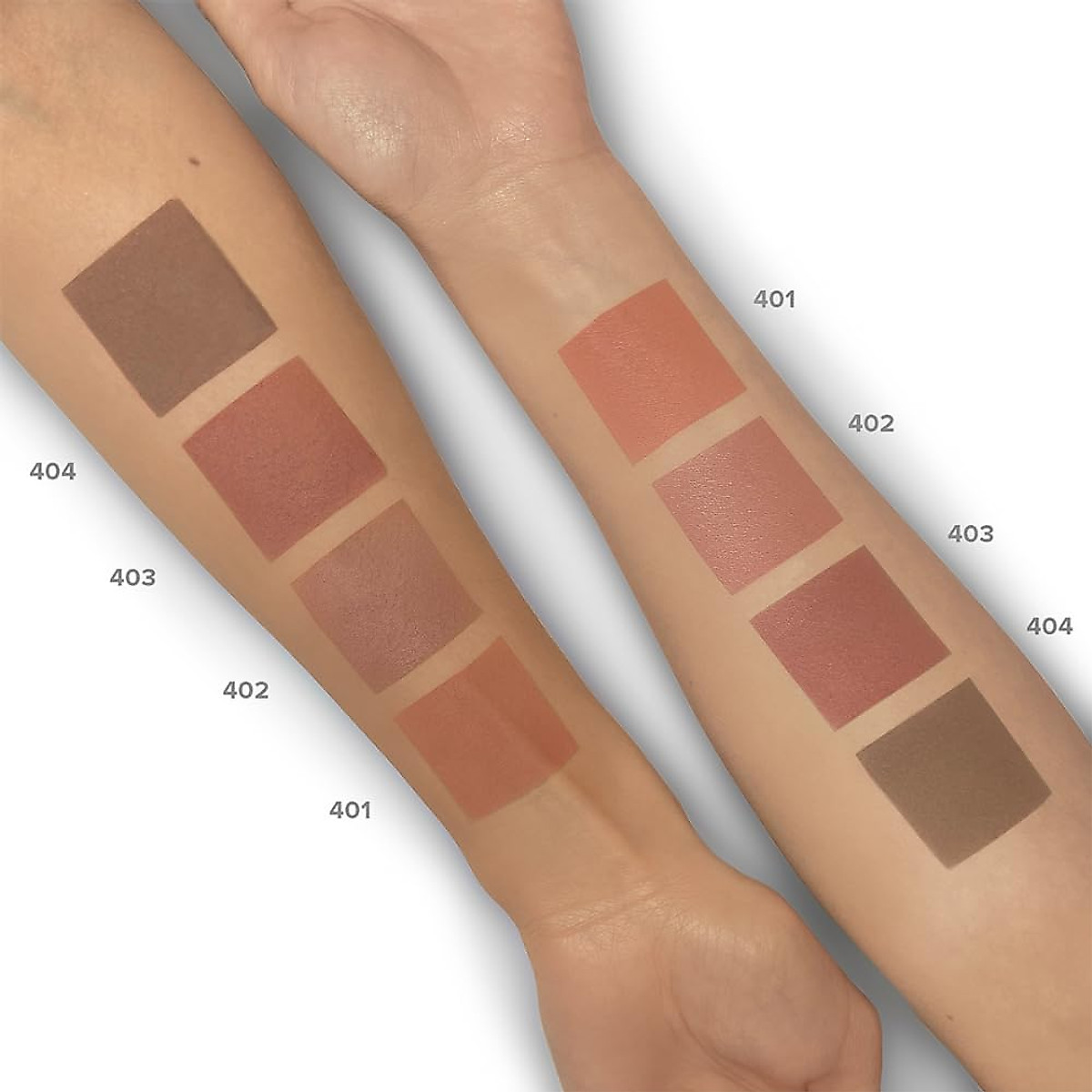 Lamel Blush Cheek Taupe Color Mini - Natural, Lightweight, Smooth, Blendable Powder - Enhances & Defines Shapes & Features - Shading & Contouring - 4 Universal Shades - № 404 (Taupe) - 3.8g / 0.13 oz