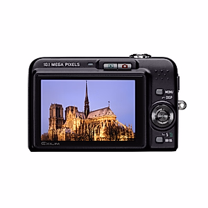 Casio Exilim EX-Z1050 10.1MP Digital Camera with 3x Anti Shake Optical Zoom (Black)