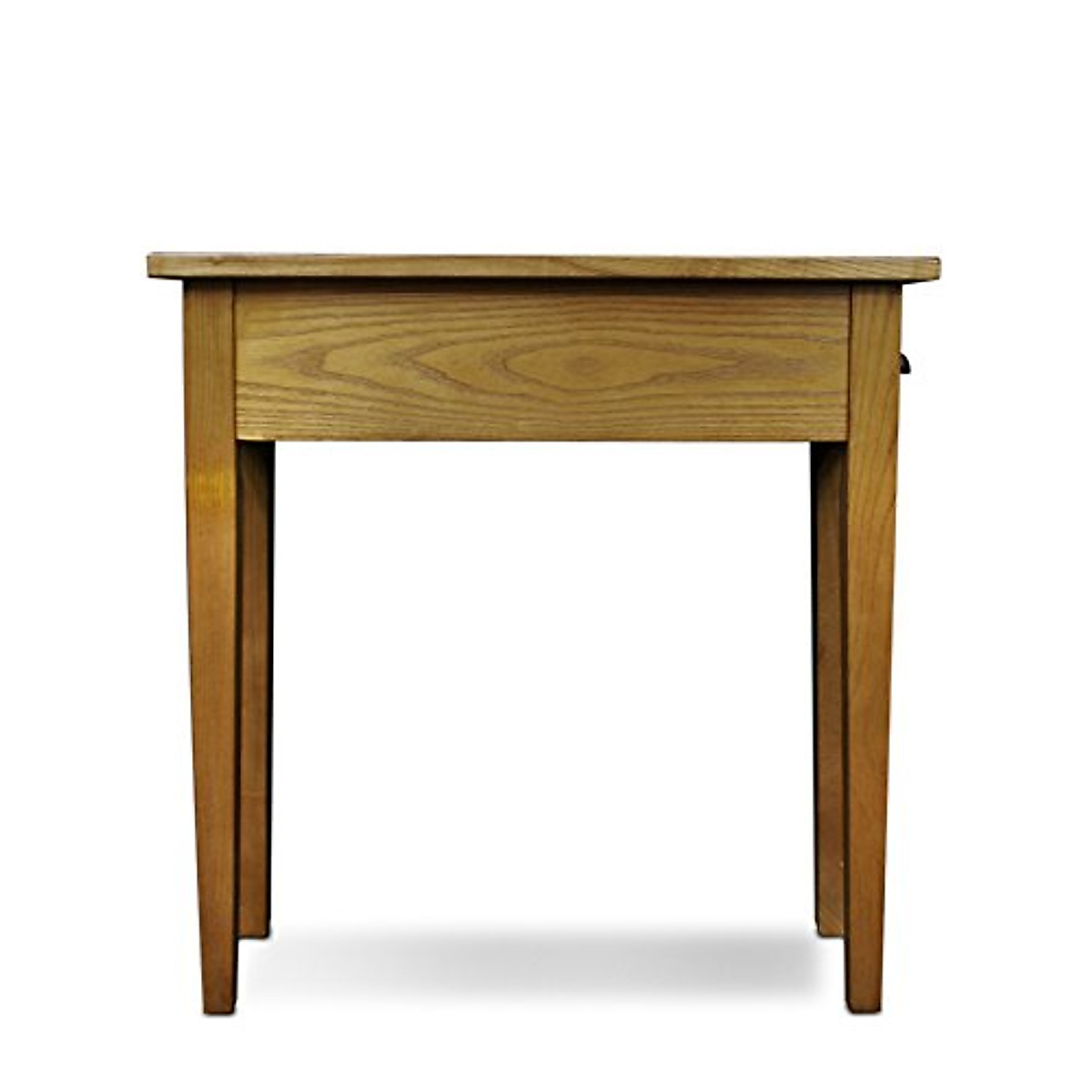 Leick Bin Pull Narrow Side End Table,-Candle Glow