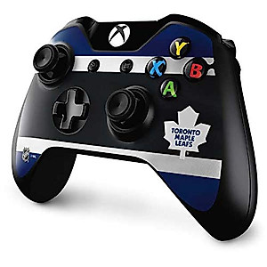 Skinit Decal Gaming Skin compatible with Xbox One Controller - Officially Licensed NHL Toronto Maple Leafs Jersey Design