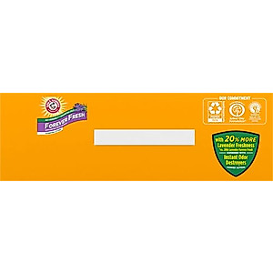 Arm & Hammer Forever Fresh Clumping Cat Litter Lavender, MultiCat 18lb With 20% More Lavender Freshness, Pet Friendly With Essential Oils
