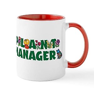 CafePress Plant Manager Mug Ceramic Coffee Mug, Tea Cup 11 oz