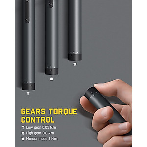 Fanttik E1 Pro 3.7V Mini Electric Screwdriver, Precision Screwdriver Set with 24 Magnetic Bits, Max. 3 N.m, Magnetic Storage, 5/32''Hex, Repair Tool Set for Phone Camera Laptop Watch