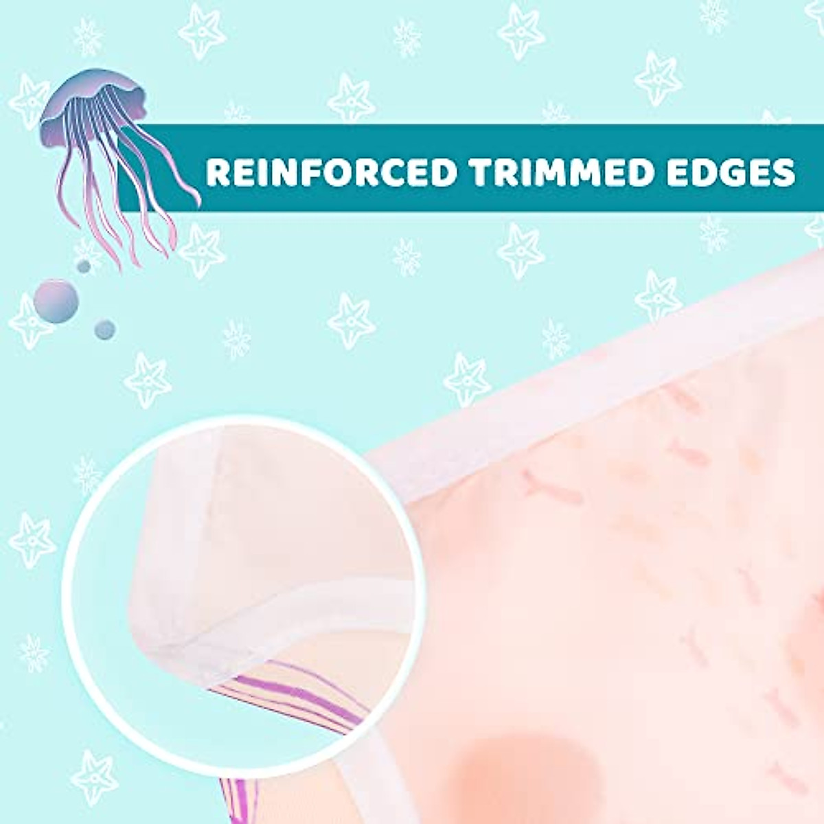 Little Dimsum 2 Pcs Baby Weaning Bibs Short Sleeves Feeding Bibs Waterproof Baby Bibs 6-48 Months Toddler Bibs Apron Smock with Top Pocket Bag for Babies(octopus&flower)