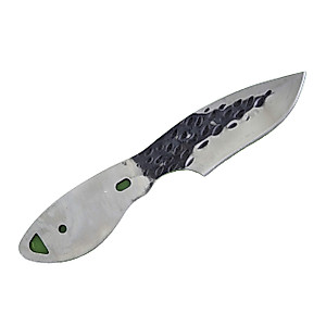 The Otter Skinner knife blank - knifemaking - hunting/camping/fishing (SCF106 HAMMERED)