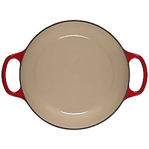 Le Creuset Enameled Cast Iron Signature Deep Round Oven, 5.25qt., Cerise
