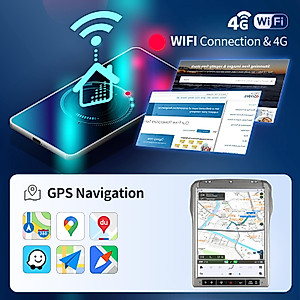 Qualcomm Car Radio for Ford F250 F350 F450 2013 2014 2015 2016 SYNC2 Stereo Android 13 Replacement Carplay Android Auto Upgrade 12.1 Inch 2K IPS Touch Screen Tesla Style Navigation Multimedia Play