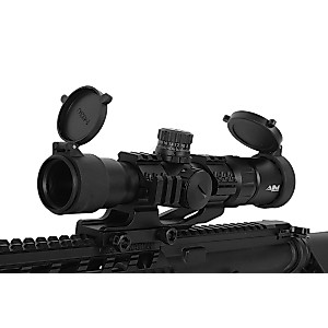 AIM SPORTS JTCR1 Tri Illuminated Cqb Scope with Locking Turrets/Arrow, 1.5-4X30mm