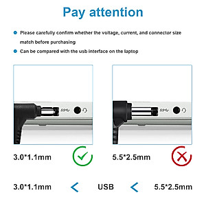 TREE.NB 19V 2.1A AC Adapter Charger for Samsung Notebook Series 5 7 9 Series XE500C21 XE700T1A NP900X1A NP900X1B NP900X3A Ultrabook Ativ Book Laptop