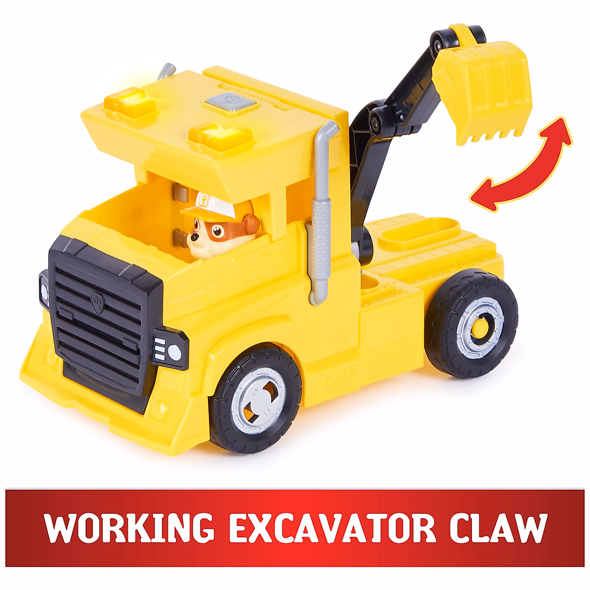 Paw Patrol, Mighty Pups Charged Up Chase Transforming Deluxe Vehicle Preschool Toy