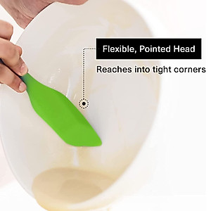 Non Stick Rolling Pin & Extra Large Silicone Baking Mat "25 X 18" Non-Stick Pastry Mat a free Silicone Spatula, Non-stick Silicone Dough Rollers Set with Measurements Kneading Pastry Mat