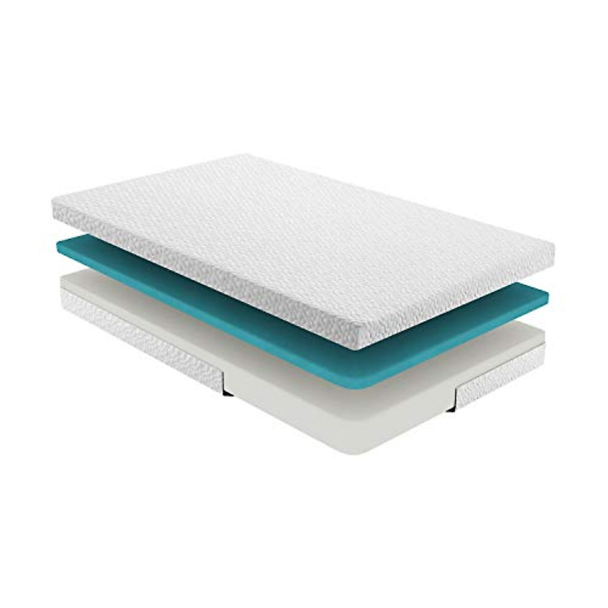 Lexicon Amira 6-Inch Gel Infused Memory Foam Mattress, Full, White
