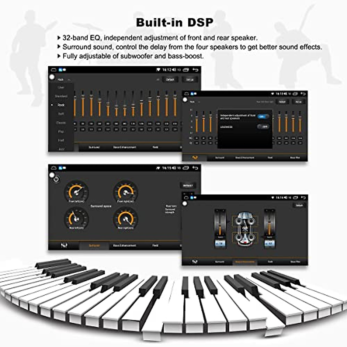 JOYING 9 Inch Single Din Touch Screen Car in-Dash Navigation GPS Units Android 10 IPS Screen 1280x720 Car Stereo Multimedia Player 4GB+64GB Support 4G SIM Card/5Ghz WiFi/FM Radio/DVR/Bluetooth 5.1