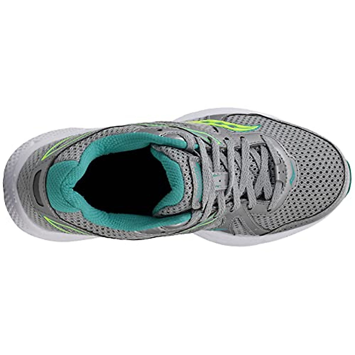 Saucony Women's Cohesion 10 Running Shoe, Grey/Tea/Ct, 8.5 M US