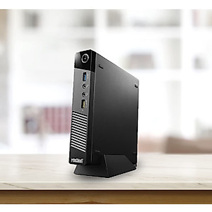 Lenovo ThinkCentre M73 Mini Desktop Computer Tiny PC Bundle, Intel Dual Core 2.60GHz, 8GB RAM, 500GB HDD, DisplayPort, USB 3.0, WiFi, 22 Inch LCD Monitor, VESA Mount, DVD, Windows 10 Pro (Renewed)