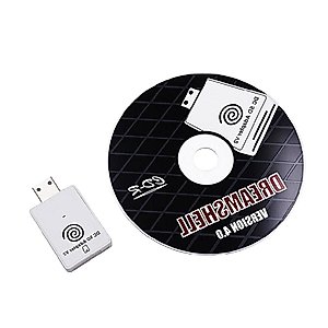 Suitable for Sega Dc Game Console Sd/Tf Card Reader for Sega Dreamcast Dreamshell V4. Game