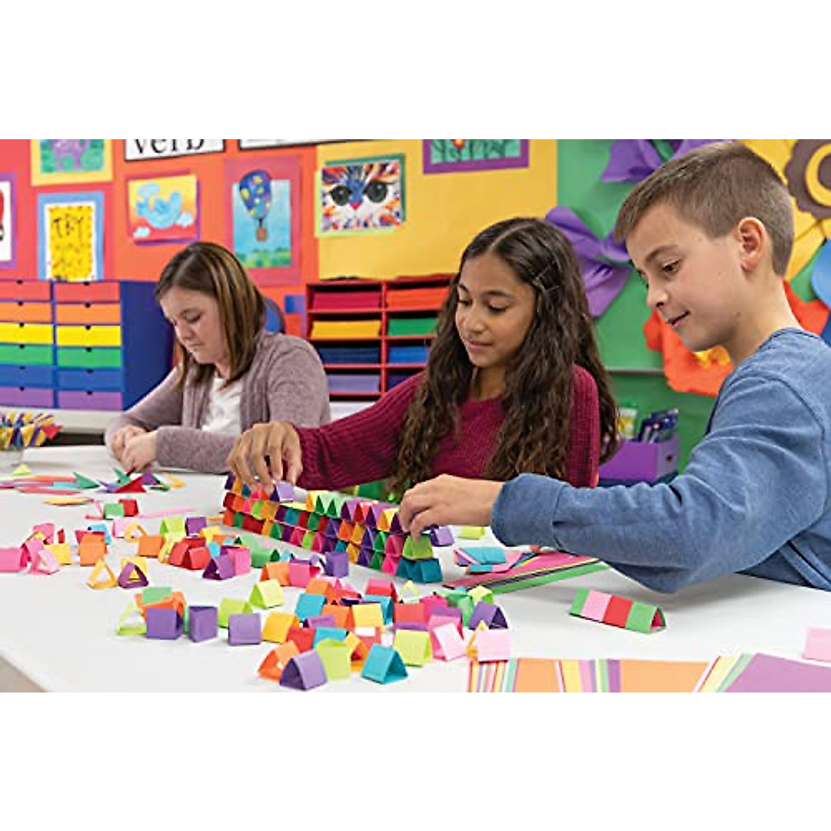 Tru-Ray Construction Paper, 10 Vibrant Colors, 9" x 12", 150 Sheets