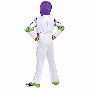 Disguise Buzz Lightyear Classic Toy Story 4 Child Costume, S (4-6) White