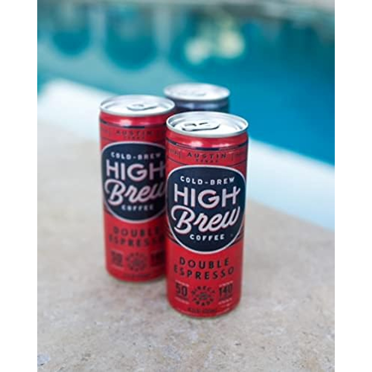 High Brew Coffee, Cold Brew, Double Espresso, 8 Fl Oz Can (Pack of 12) - Packaging May Vary