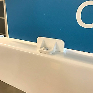 4Ever Products Vinyl PVC Real Estate Sign Post - White - 6' Tall Post White 47" Arm (2 Pack - Save $5.99)