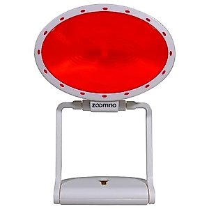 ZOOMNO - Bluetooth Connected Automatic Video Conferencing Warning Light | Works with virtually All Video Conferencing Software | Perfect Work from Home and Open Office Environment Tool!