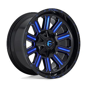 FUEL 1PC D646 HARDLINE Black Wheel with Painted and TPMS Compatible (20 x 9. inches /5 x 139 mm, 20 mm Offset)